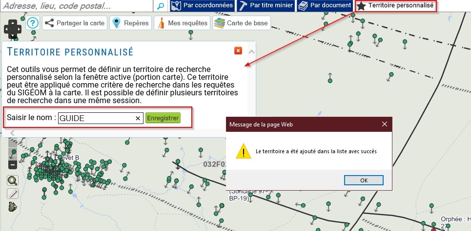 Guide – carte interactive - Géologie Québec
